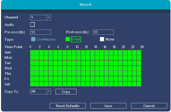 Q: How do I set up motion recording on my WiFi NVR? – TIGERSECU ...